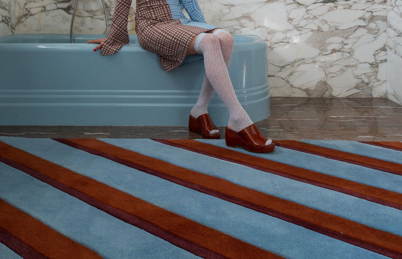 Tekla Diagonal Rug | Scandinavian Design
