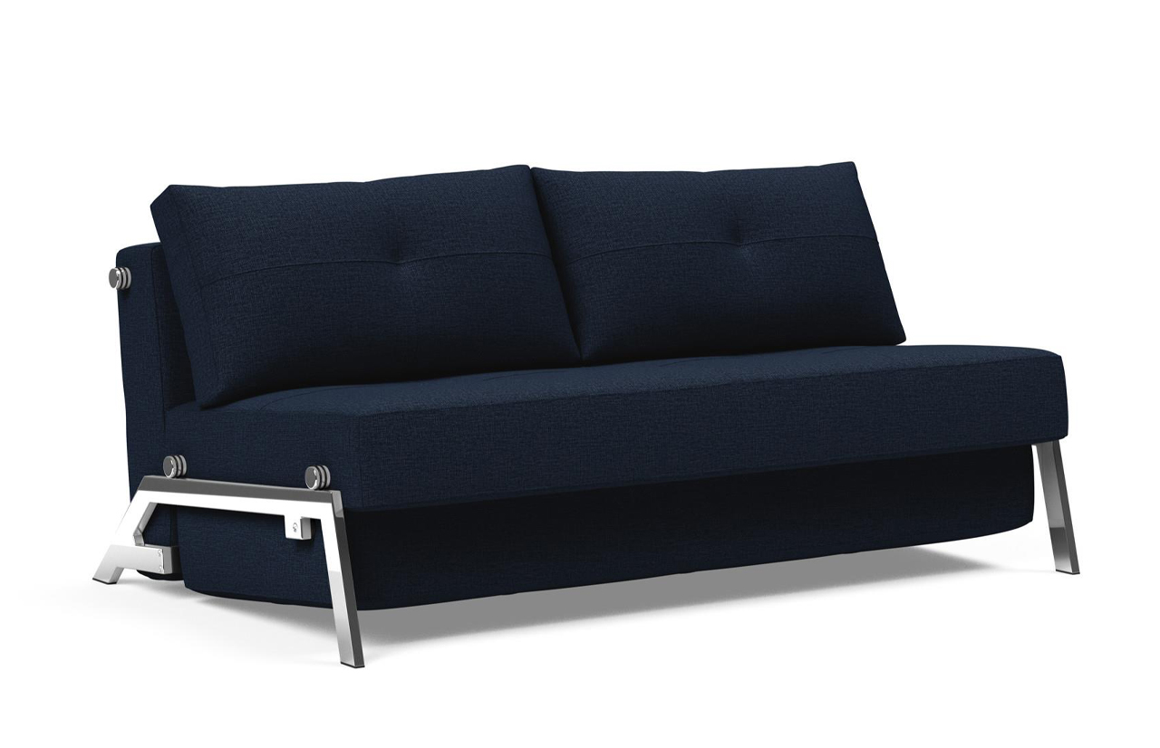 CUBED 160 CHROME sofa-lova | smėlio pilka | 95-744029612-0-2