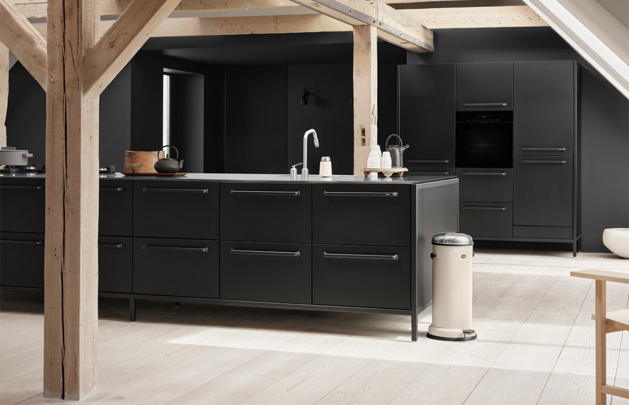 VIPP16 šiukšliadėžė 18L | 18 l | rusva | 01605